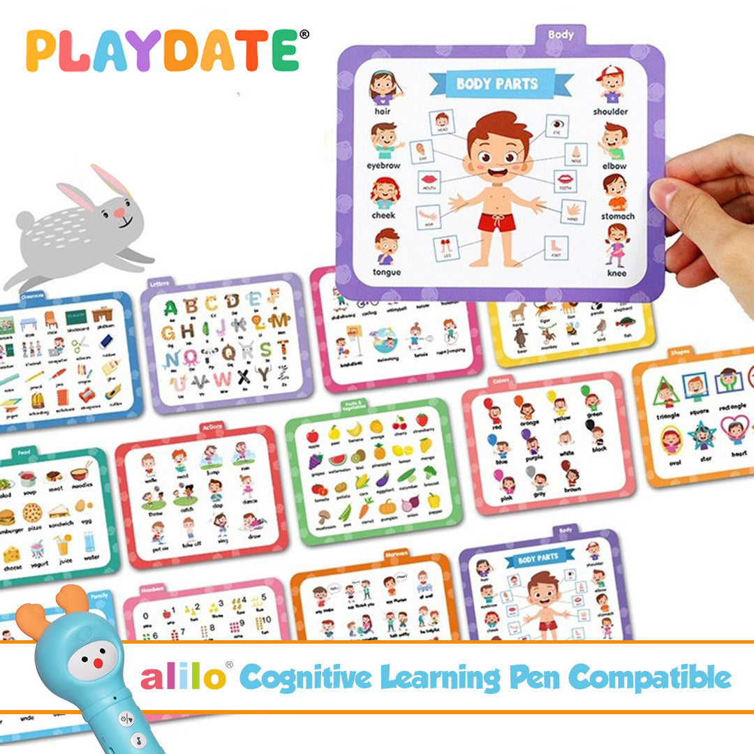 Playdate Smart Readers Collection: Let's Go To School (220 Cards ...